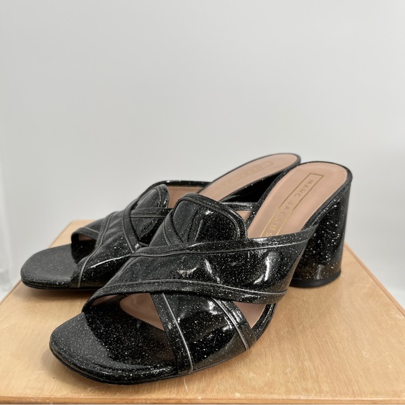 Marc Jacobs | Shoes | Marc Jacobs Black Pint Spatter Looking Patent ...